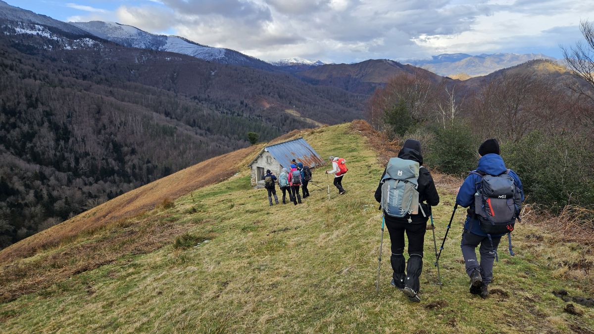 25-01-2026 Photos I. Pène - Cabane Larranche avec J.-P. Capin et M ...